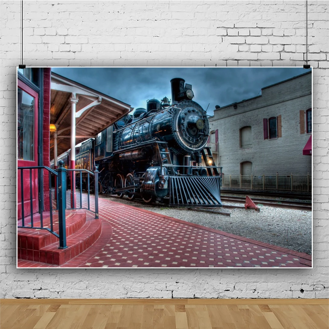 Vintage Train Station Decor