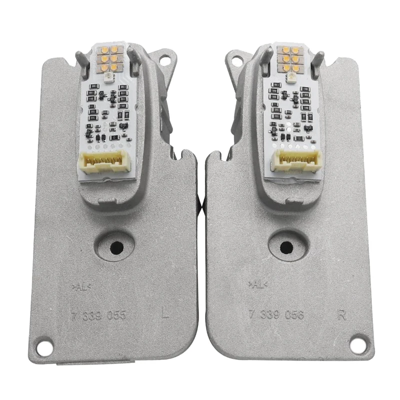 ไฟหน้าคู่LEDเลี้ยวไฟสัญญาณโมดูลควบคุมLeft & Right BMW 7 Series F01 F02 ...