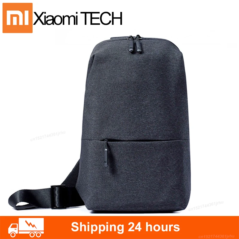 Original-Xiaomi-mi-backpack-urban-casual-chest-bag-lightweight-men-and ...