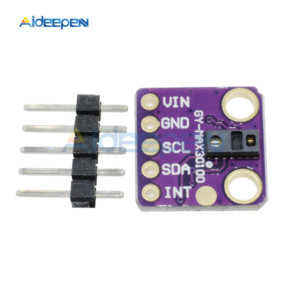 Heart Rate Sensor Module Max30102 Or Max30100 Sensor Module Breakout ...