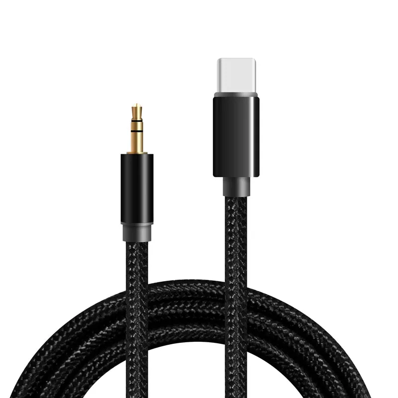 USB Type c Audio Cable Male 3.5mm Jack Female Car Speaker Aux Cable ...