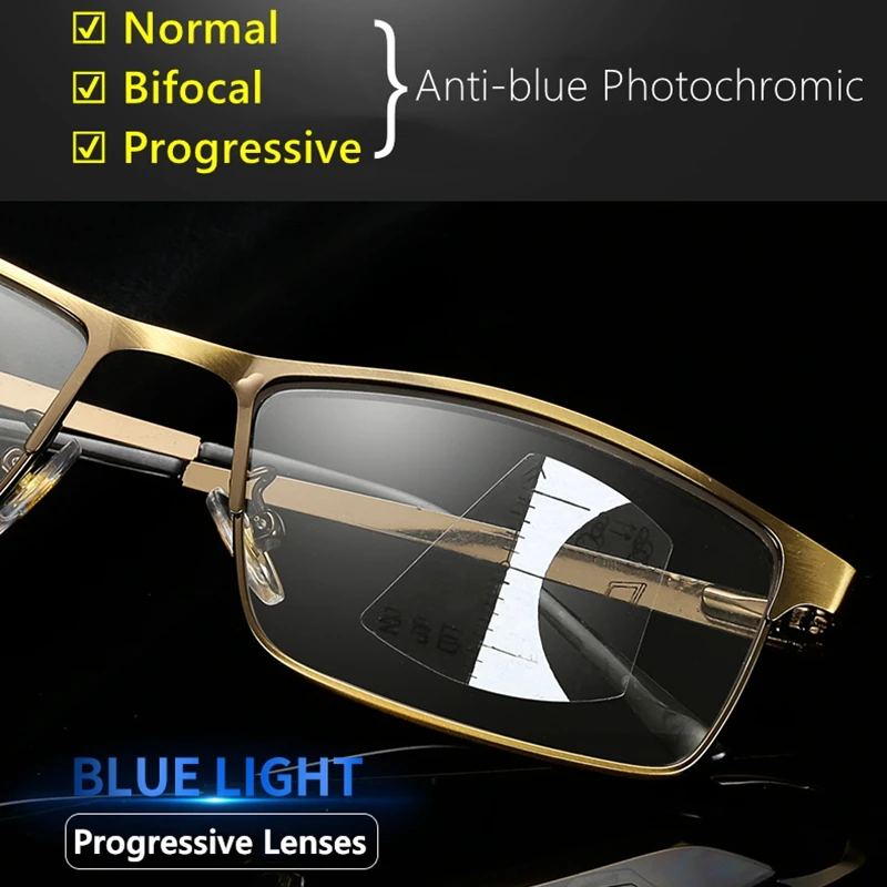 High-Quality-Metal-Frame-Progressive-Multifocal-Reading-Glasses-Men ...