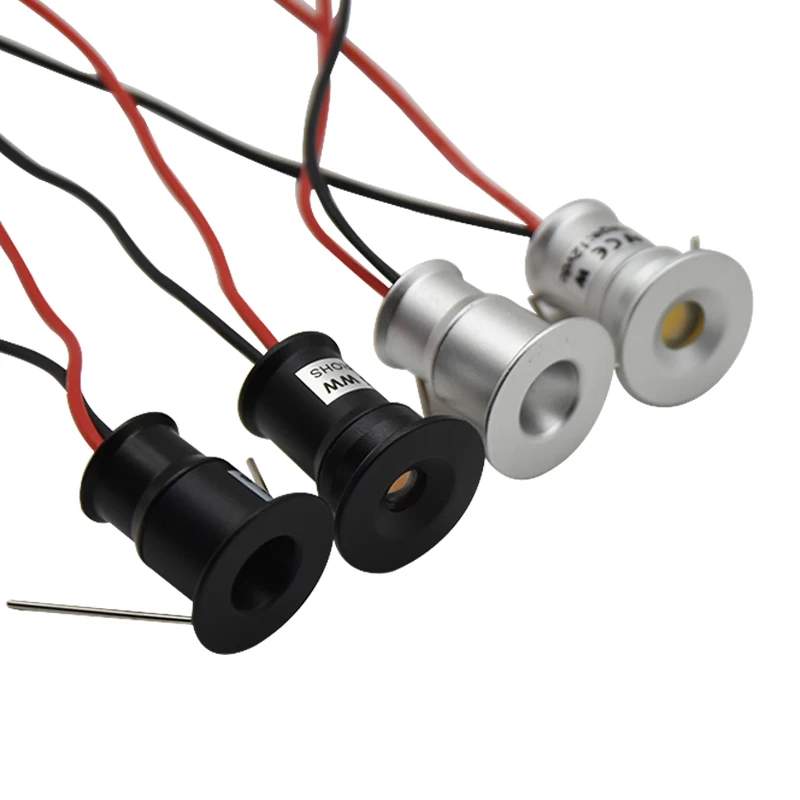 RGB 1W 12V Mini LED Downlight Dimmable IP65 Outdoor Interior Spotlight ...