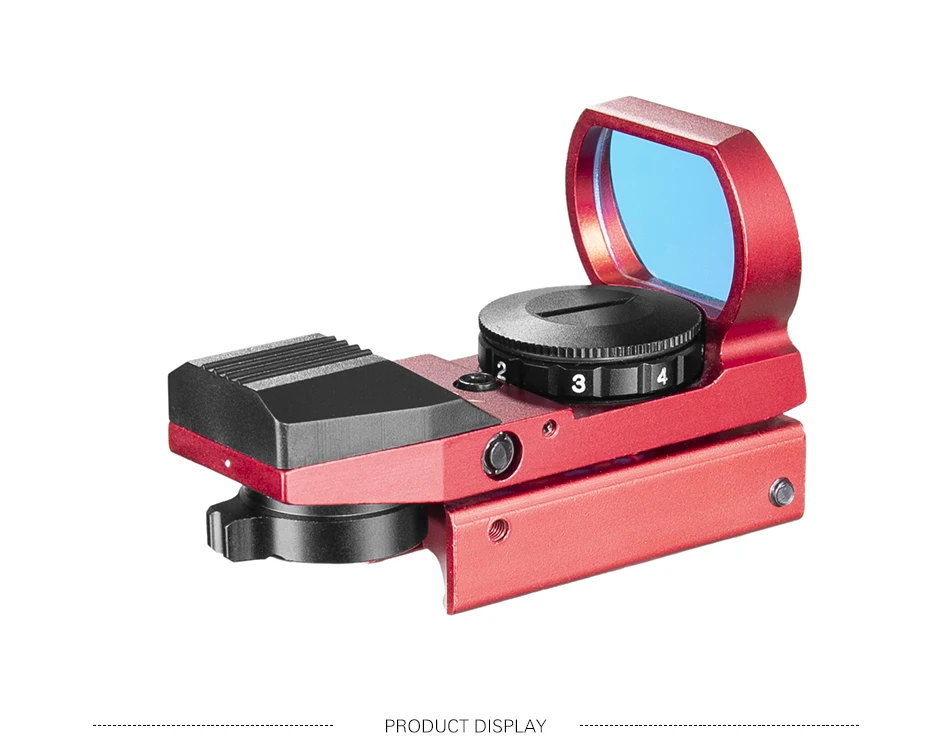 VOMZ 20mm Rail Riflescope Hunting Airsoft Optics Scope Holographic Red ...