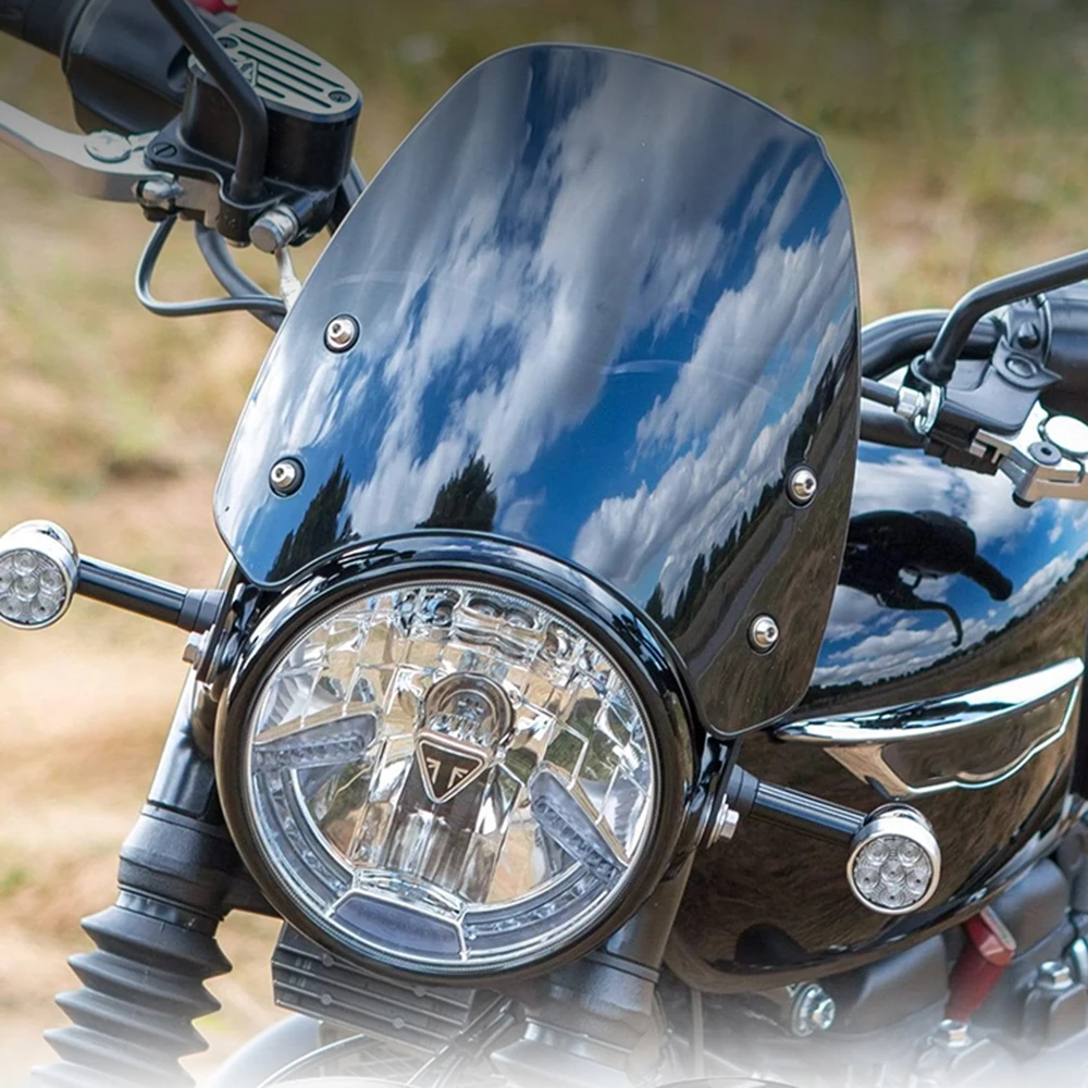 Motorcycle Headlight Fairing Windshield For Triumph Bonneville T100 ...