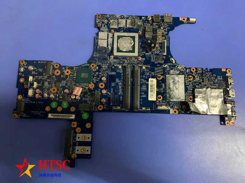 Original 6 77 p650re1a n03b FOR CLEVO p650 laptop motherboard with i7 ...