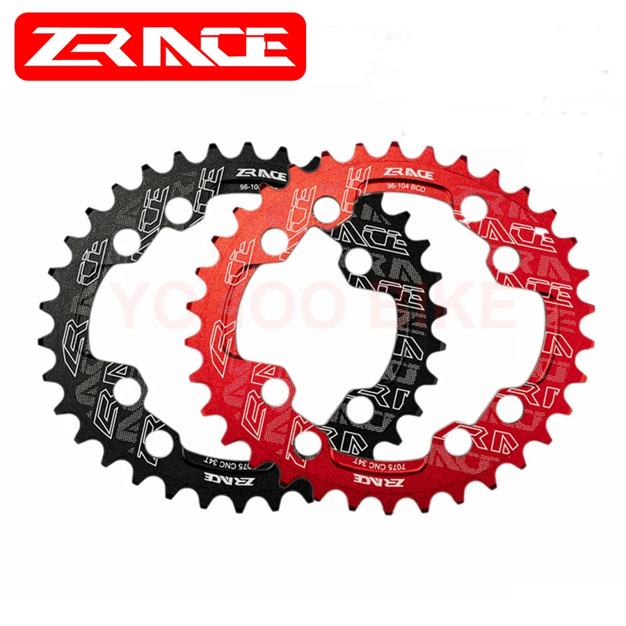 Zrace Bike Oval Narrow Wide Chainring Bcd104 & Bcd96 Universal 7075 ...