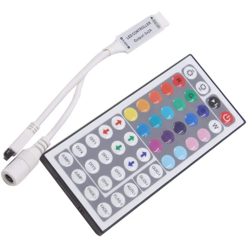 Led-Controller-44-Keys-24-Keys-LED-IR-RGB-Controler-LED-Lights ...