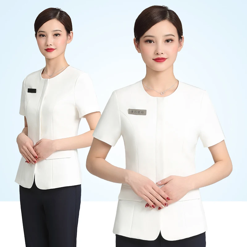 2020 new professional suit female beauty salon cosmetologist uniform ...
