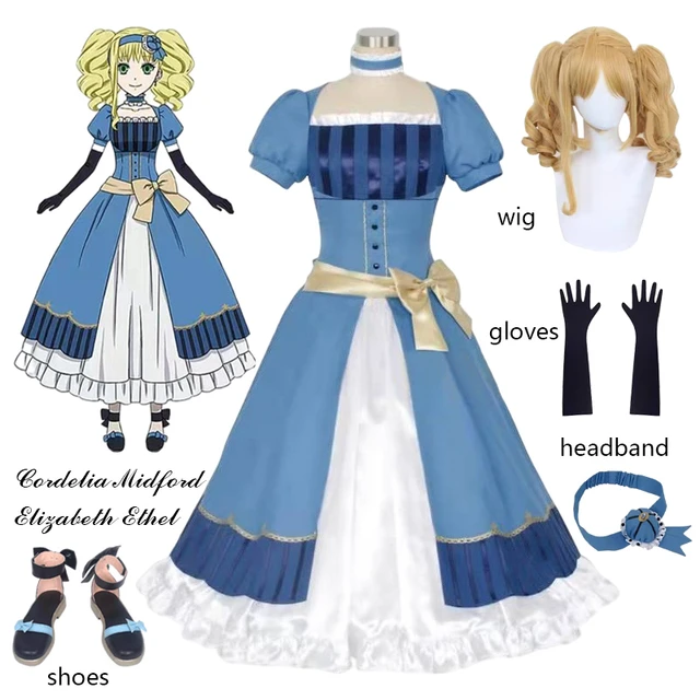 Black Butler Lizzy Outfits