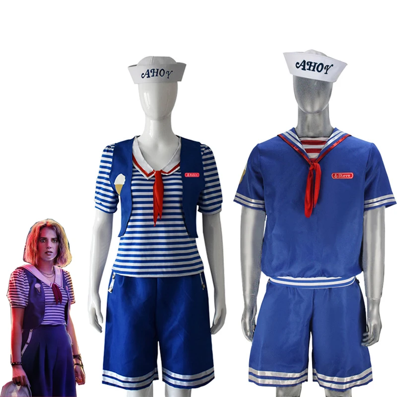 TV Series Stranger Things Season 3 Robin Steve Harrington Scoops Ahoy ...