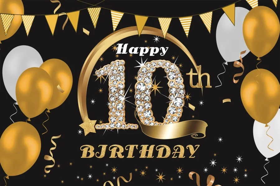 Happy 10th Birthday Images For Boys