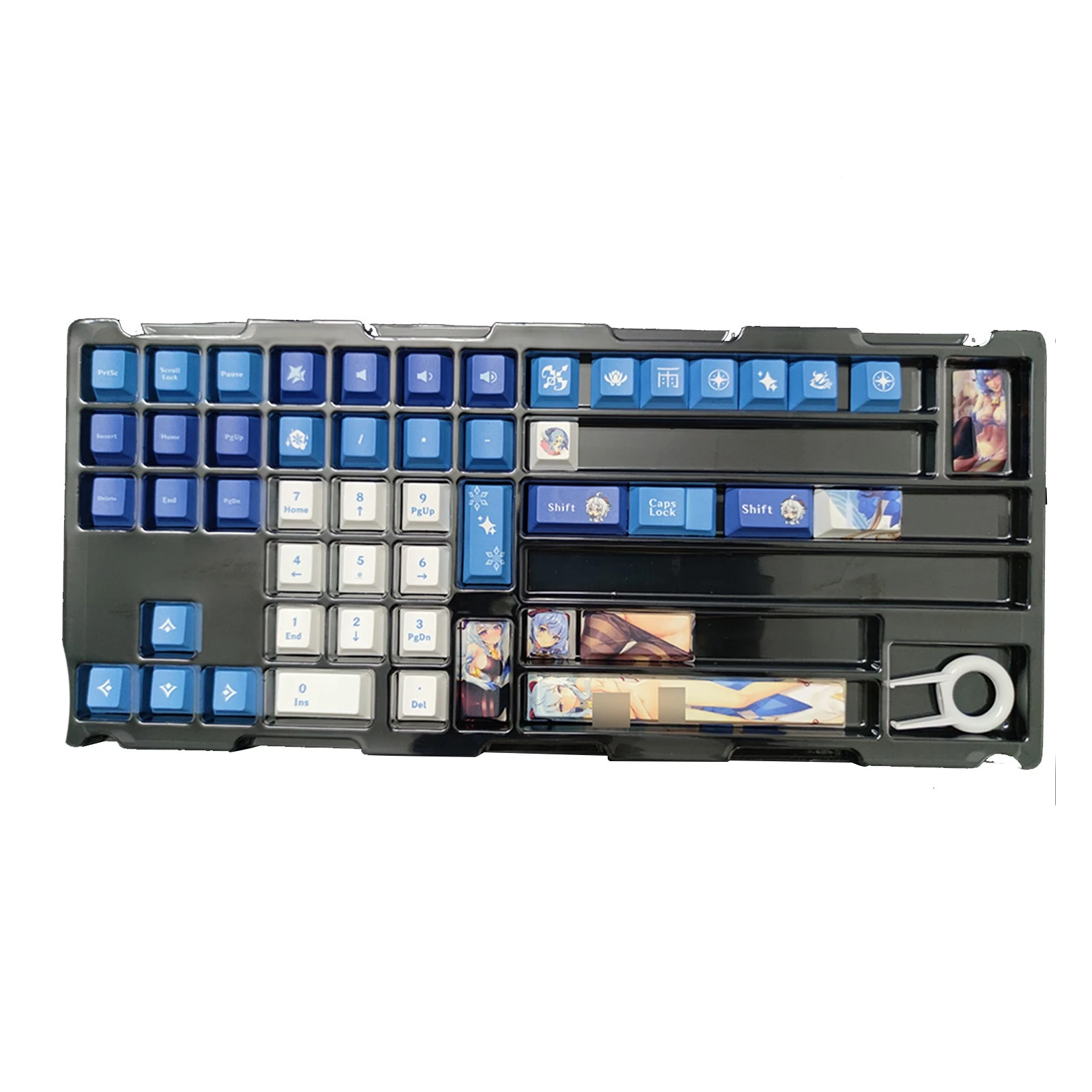 Sucrose Theme Keycap Set | Genshin Impact Series Pbt Keycaps 108 Keys ...