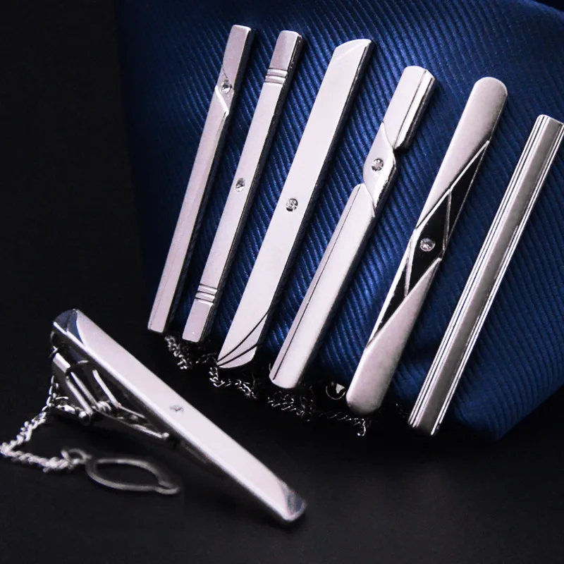 Mens Formal Wear Business Suit Accessories Tie Clip Upscale Necktie ...
