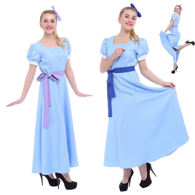 Peter Pan Wendy Dress Rachel Cosplay Costumes Anime PeterPan Clothing ...