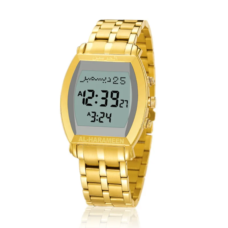 Muslim Azan Uhr Armbanduhr Uhr mit Adhan Zeit Gebet Erinnerung ...