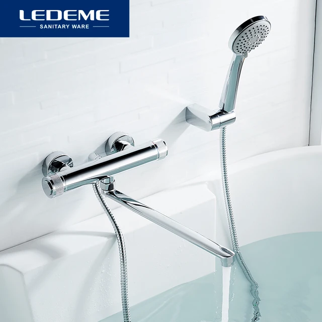 Ledeme Fürdőszoba Fürdőkád Csaptelep Kézi Forgó Kapcsolóval Forró És ...