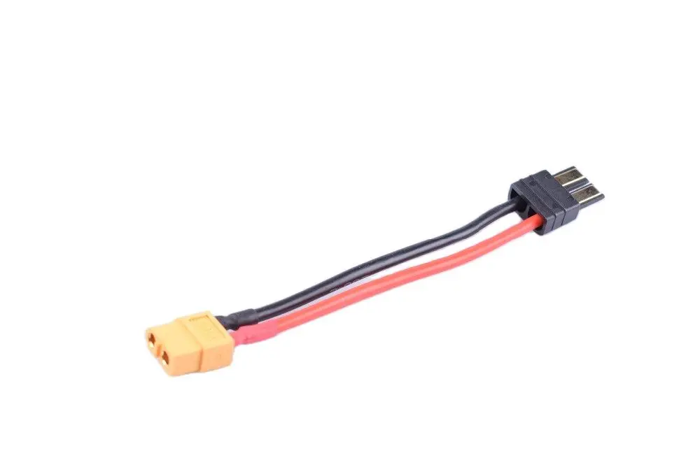 2-PCS-XT60-Female-to-TRX-Traxxas-Male-Adapter-Wire-Harness-Converter ...