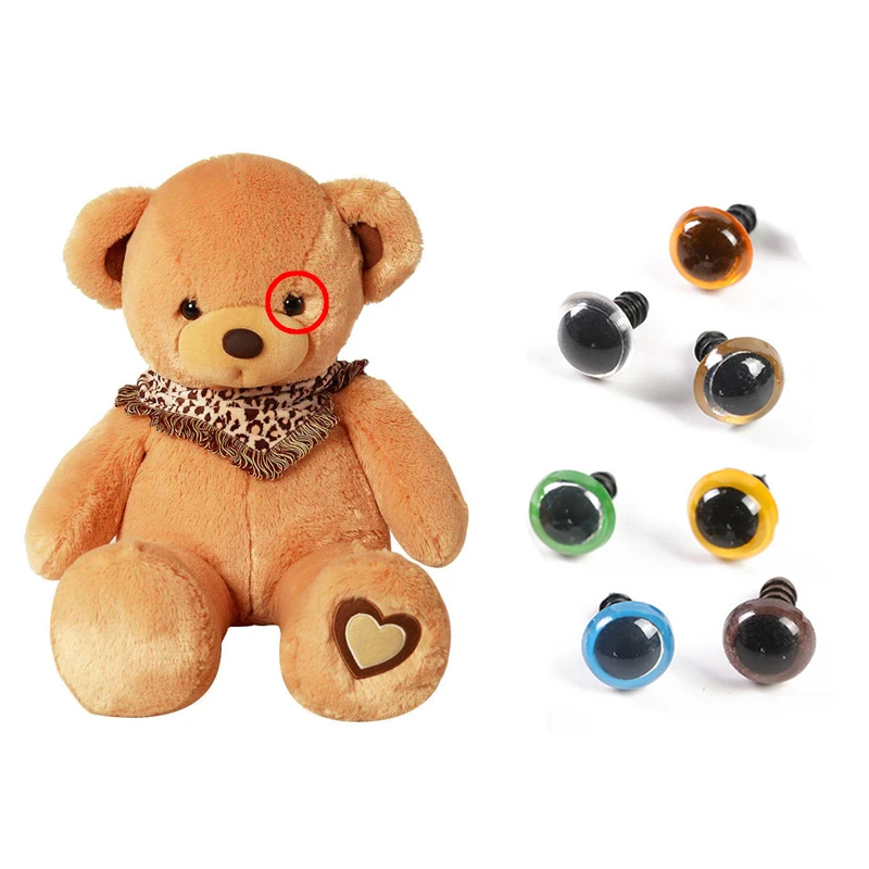 50Pcs-Color-Plastic-Safety-Eyes-DIY-Craft-Supplies-Plush-Toys-Animal ...