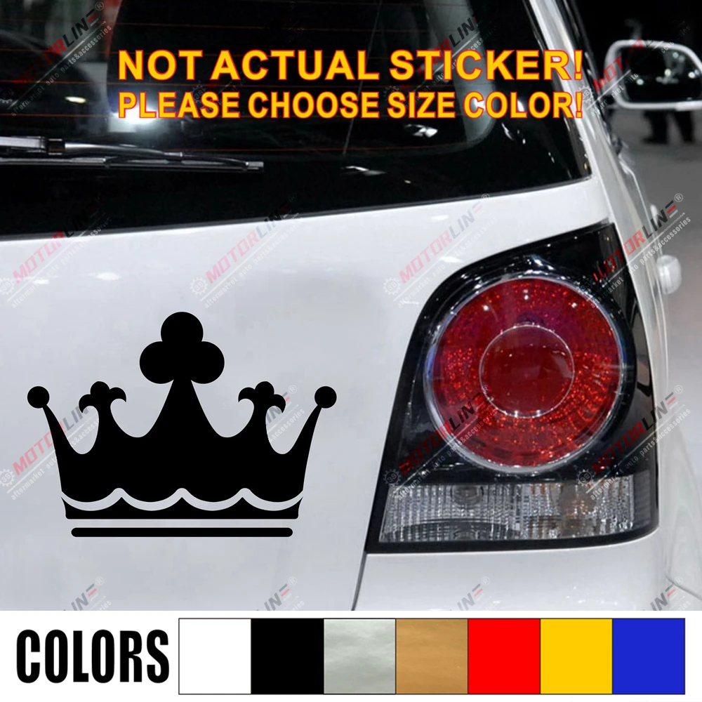 Paper, Party & Kids vinyl decal stickers Prince or Princess with crown ...