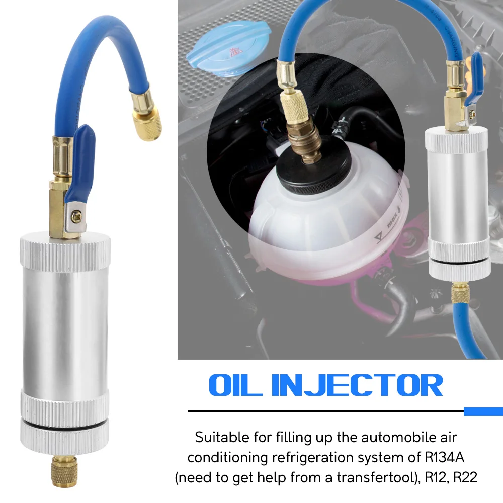 KKMOON-Dye-Injector-Air-Conditioning-Car-Oil-Injection-R12-R134A-R22 ...