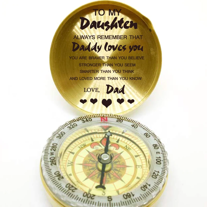 Globes & Maps Personalized Compass Camp Functional working Compass ...