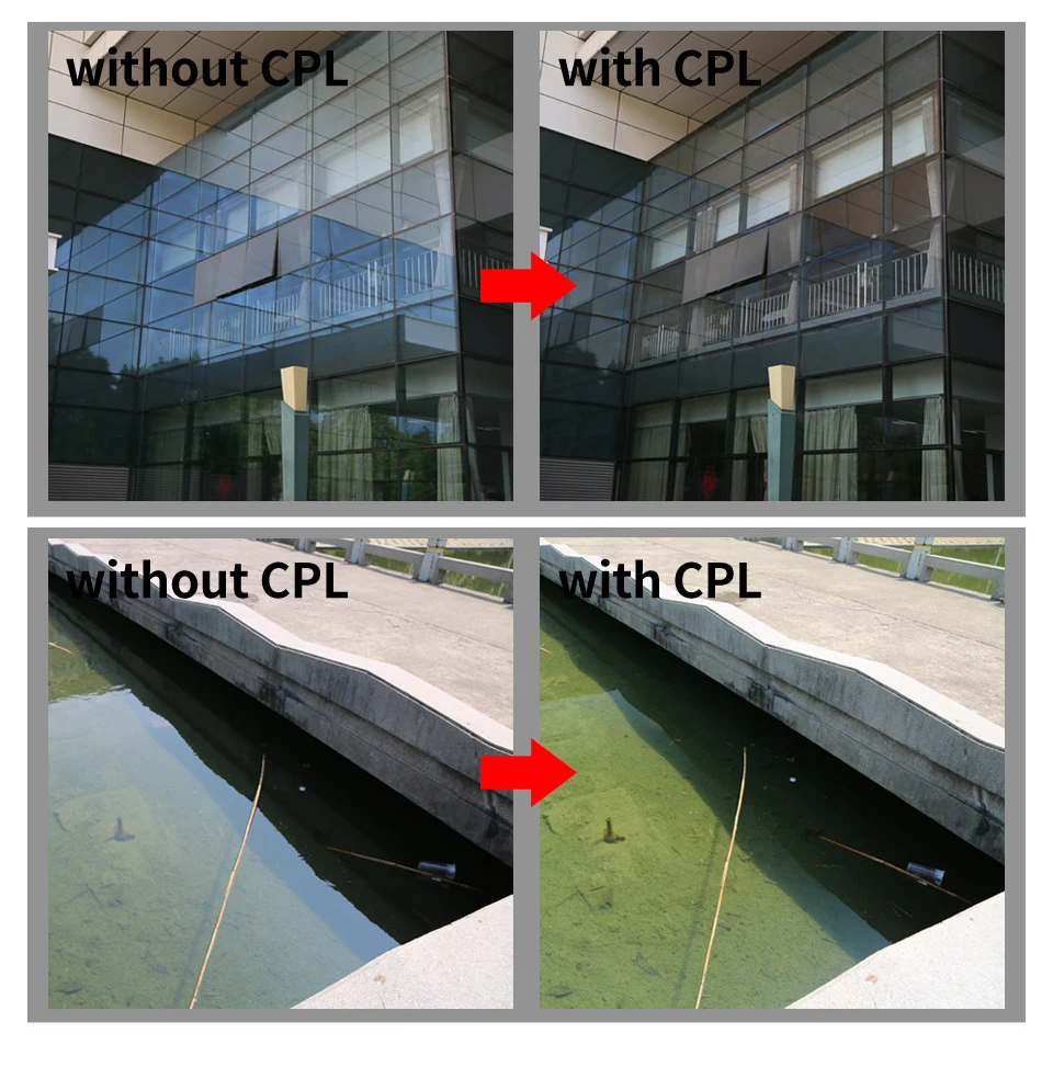 Walking Way CPL Camera Lens Filter Circular Polarizer Filter