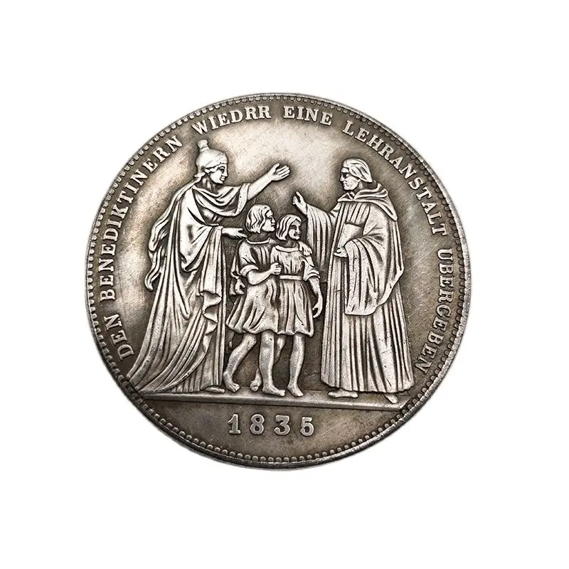 Germany-1835-Commemorative-Coin-Ludwig-I-King-of-Bavaria-Benedictine ...