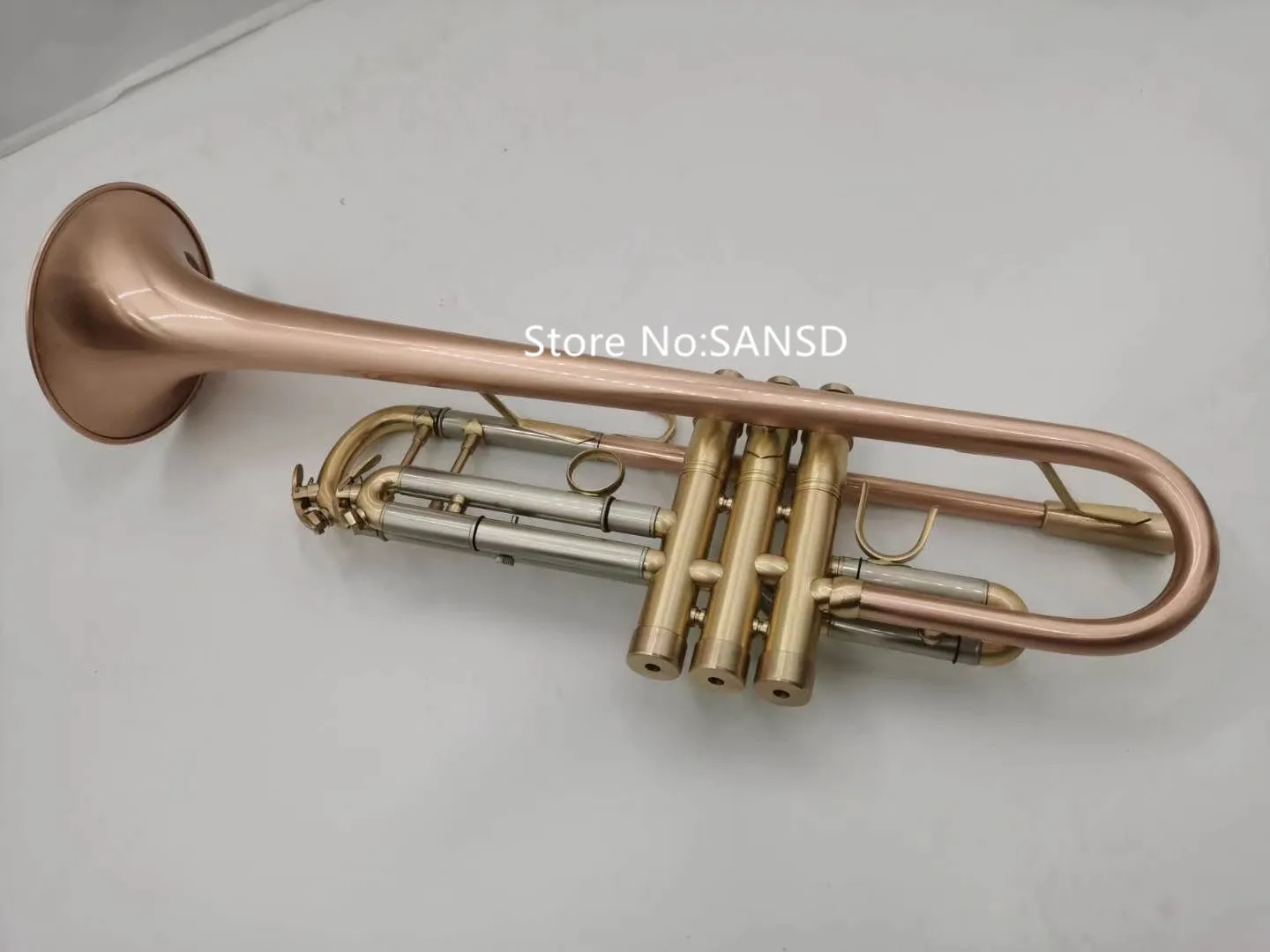 Bb-Trumpet-Brass-Lacquer-Metal-Musical-Instrument-Professional-With ...