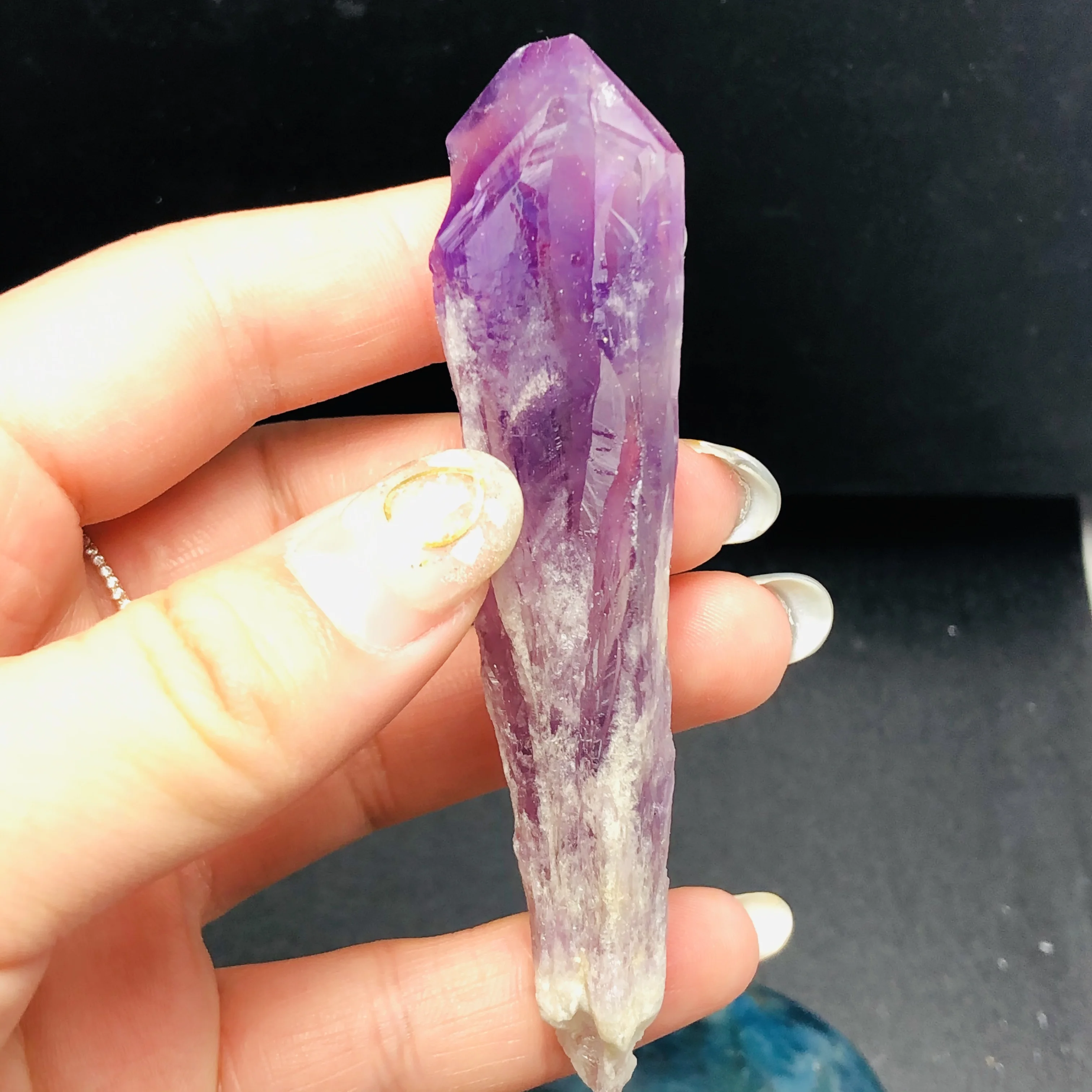 Home & Living Rocks & Geodes Raw Amethyst Wand etna.com.pe