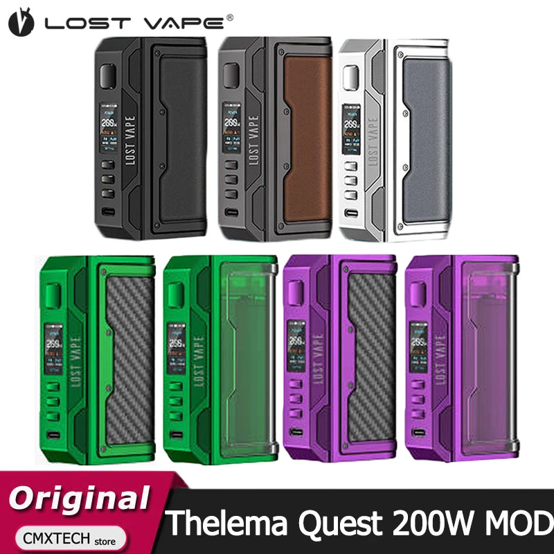 Original Lost Vape Thelema Quest Mod 200w Tc Box Mod Vape Electronic ...