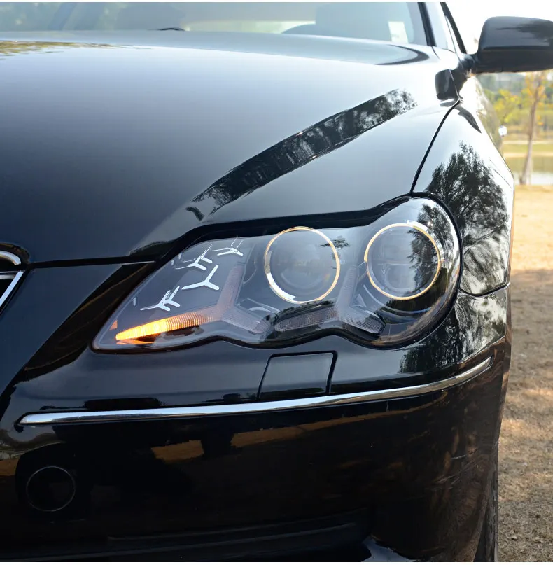 Toyota Mark X Headlights 2004-2009 Reiz Led Headlight Drl Hid Head Lamp ...