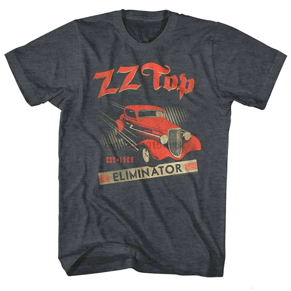 ZZ-Top-Eliminator-Car-Album-Cover-Art-camiseta-para-hombre-Rock-Band ...