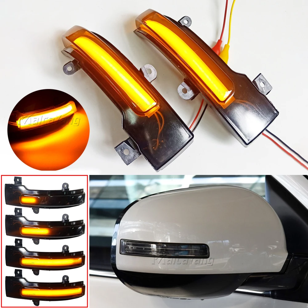 2pcs-LED-Dynamic-Turn-Signal-Lights-Blinker-For-Mitsubishi-Outlander ...