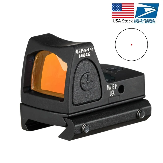 Red Dot Sight Tactical Skew Notch Mini 1x22 Red & Green Dot pistol ...