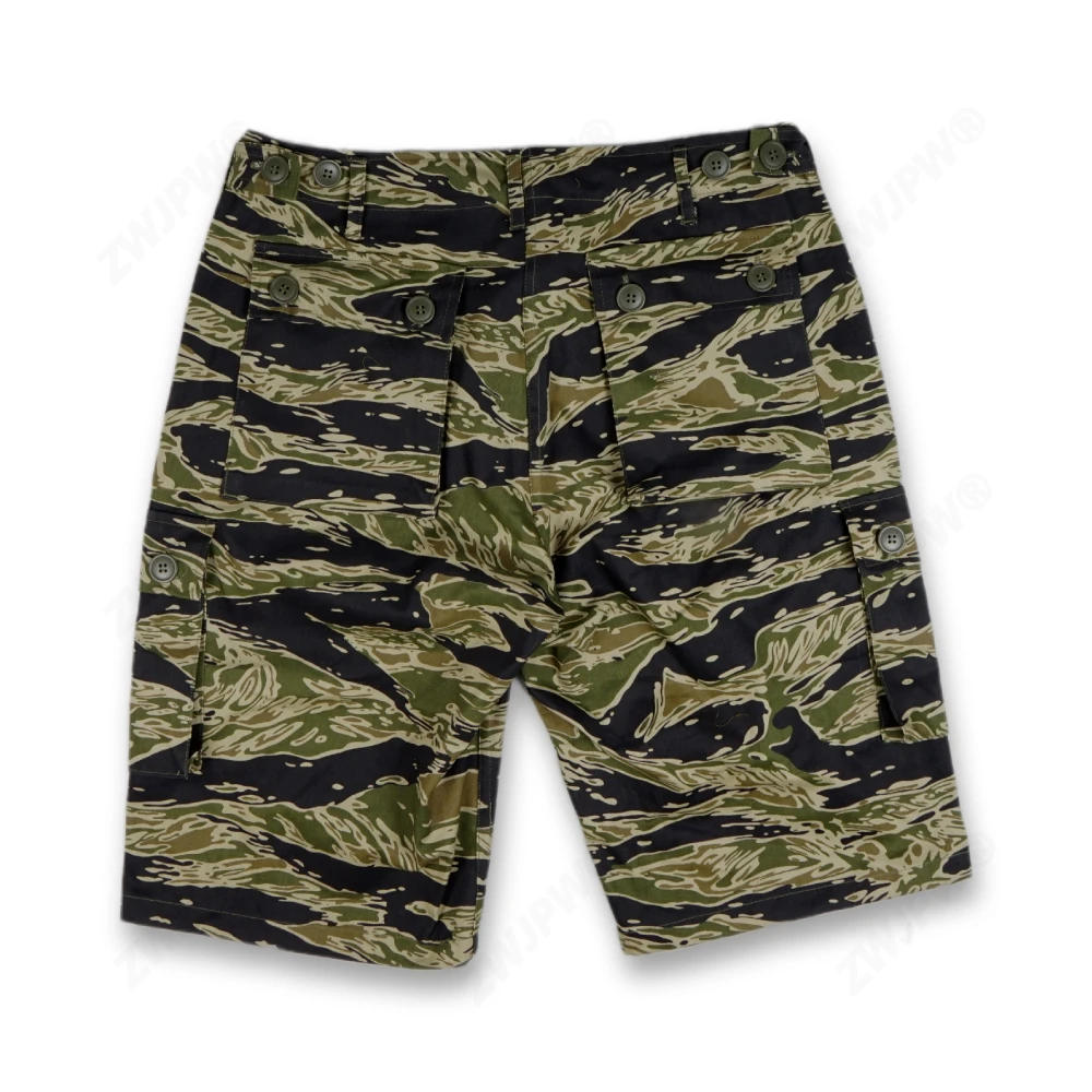 Vietnam War U.s. Army Tiger Pattern Tiger Spot Camouflage Tcu Shorts ...
