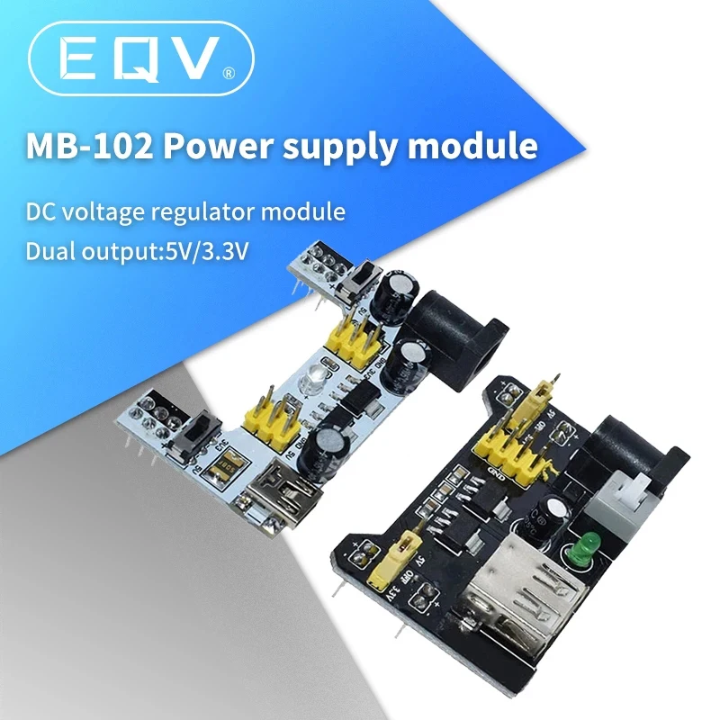 MB102-Breadboard-Power-Supply-Module-white-Breadboard-Dedicated-Power ...