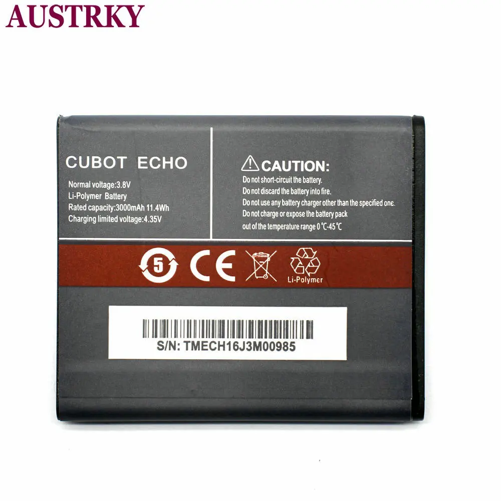 New Cubot ECHO 3000mAh Battery For CUBOT ECHO Phone Original ...