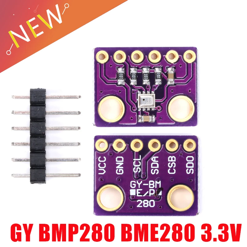 고정밀 디지털 기압 센서, 온도 습도 센서 모듈, 고도계 센서, GY BMP280, BME280, 3.3V