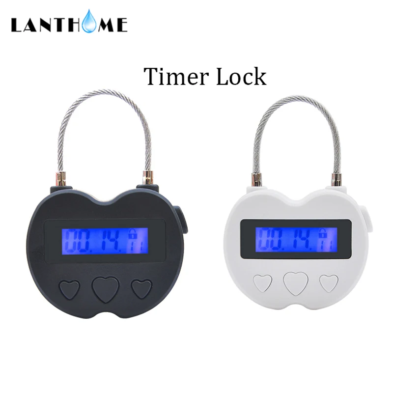 Lanthome Chastity Time Lock,Time Lock Fetish Handcuffs Mouth Gag ...