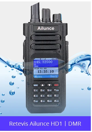 Retevis Rt84 Dmr Dual Band Walkie Talkie 5w Vhf Uhf Dmr Vfo Digital ...