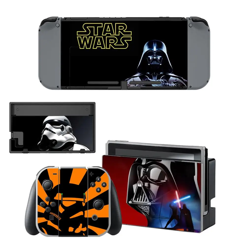 Star Wars Skin Sticker for Nintendo Switch Full Set Console Joy-Con ...