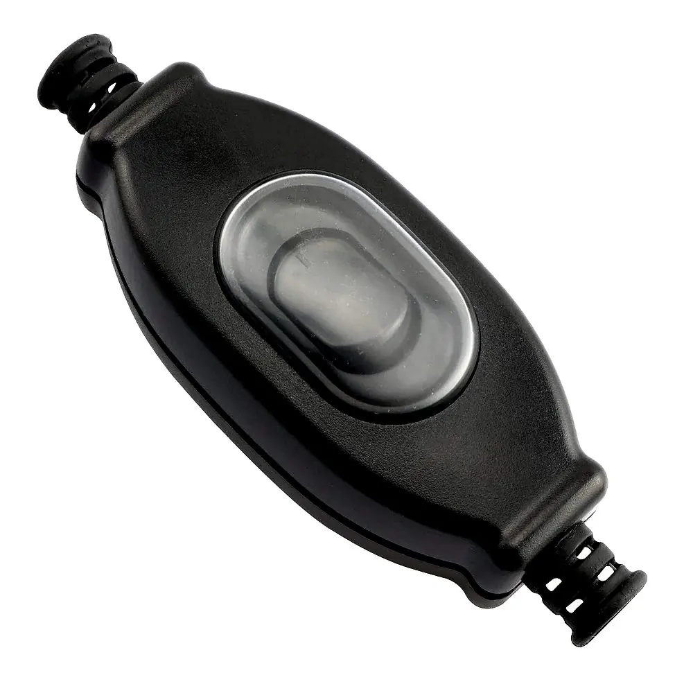 Ip65 Waterproof Inline On/off Rocker Cable Cord Switch Ac100~250v 3a ...