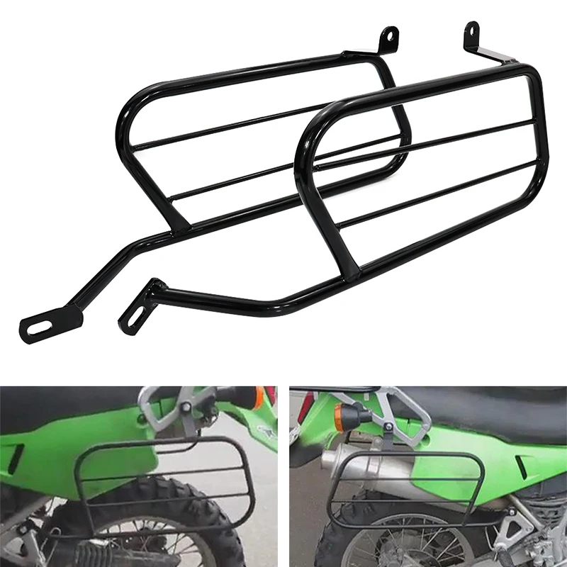 Fit For KAWASAKI KLR650 1987 2018 KLR 650 Side Saddle Bag Support Tail ...