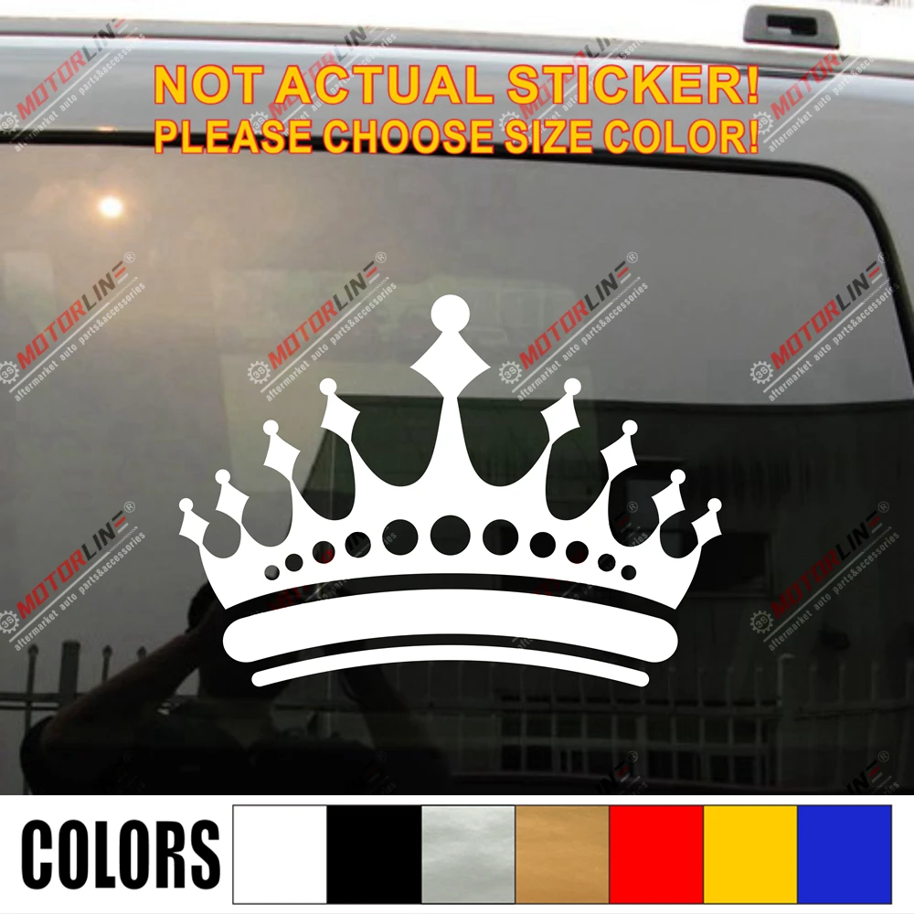 Paper, Party & Kids vinyl decal stickers Prince or Princess with crown ...
