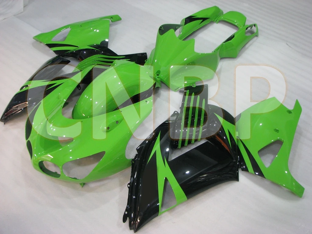 Zx14 Zx 14r 2006 2011 Plastic Fairings for Kawasaki Zx14r 2008 Green ...