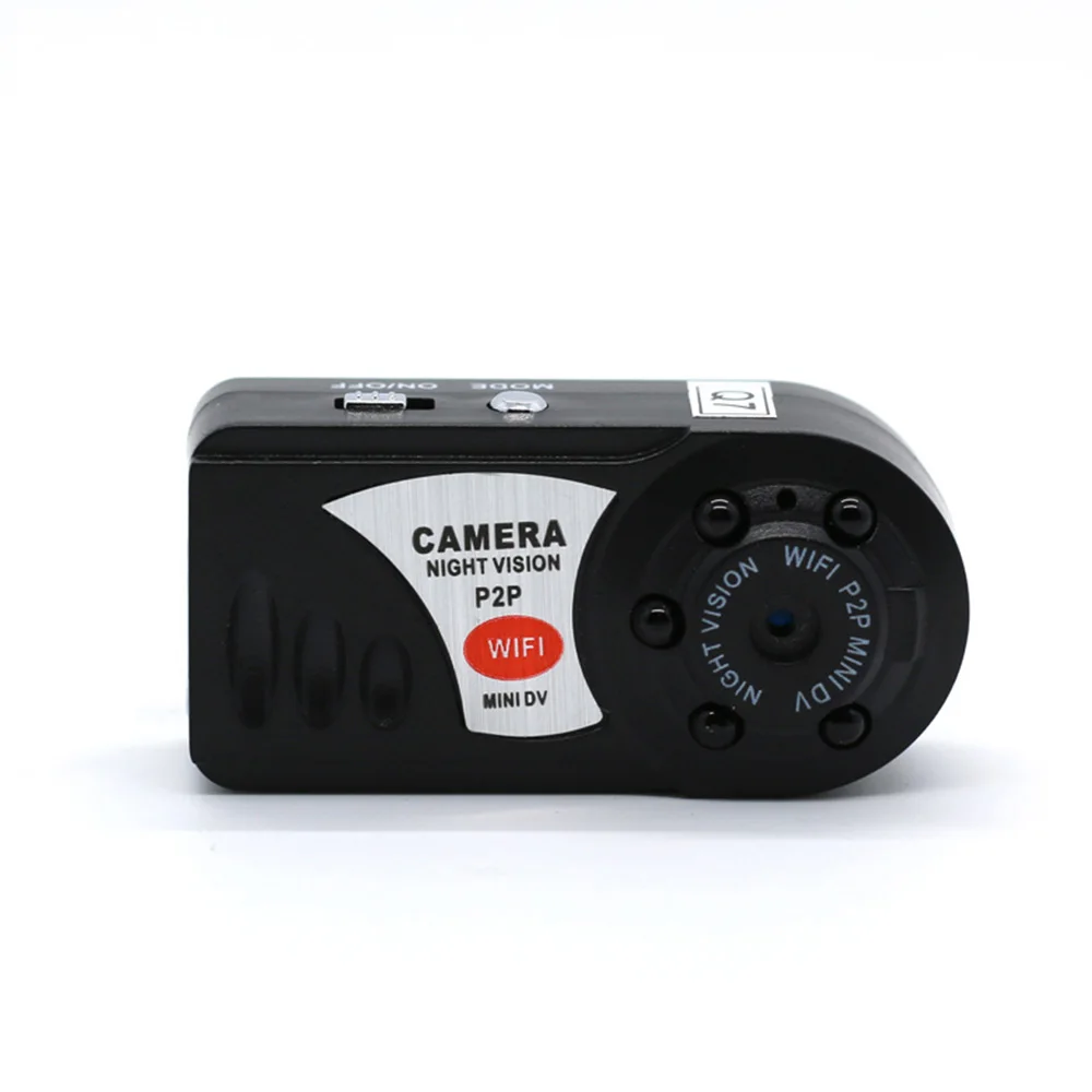 480P Mini Q7 Wifi Camera DV DVR Wireless IP Cam Mini Video Camcorder Recorder Infrared Night ...
