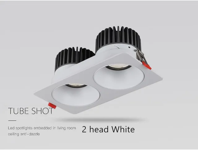 Adjustable Multi Head Recessed Spotlights - Lighting4Home