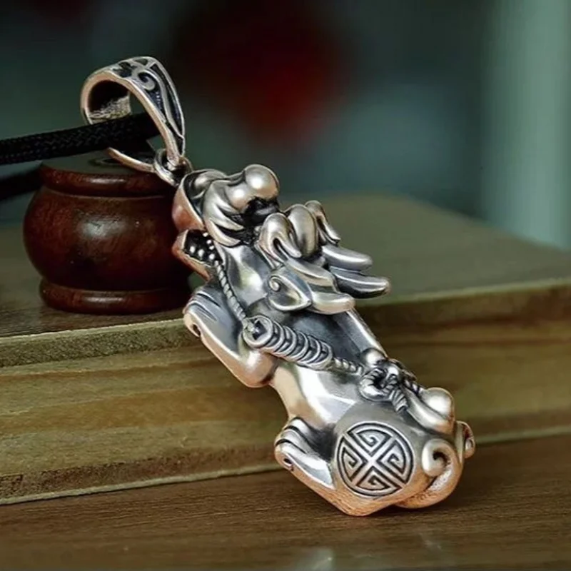 2021 Men Pixiu Pendant Necklace Bring Wealth and Good Luck Charm ...
