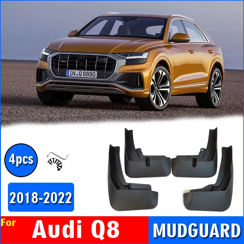 FOR-Audi-Q8-2018-2022-Mudguard-Fender-Mud-Flap-Guards-Splash-Mudflaps ...